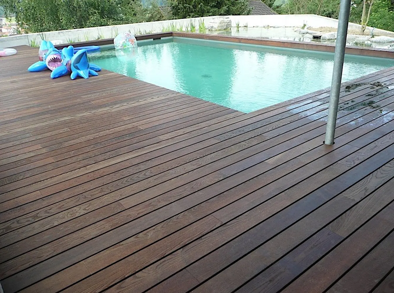 Thermo-Treated Premium Ash Decking Boards 5/4x6 in. x8 ft. > Lumber Point
